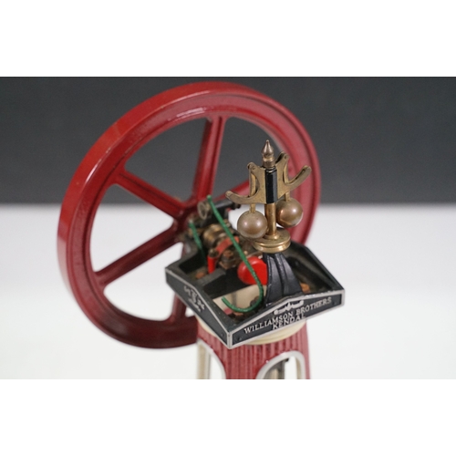 Steam Engine - 1/10 Scale model of a Williamson Brothers Kendall live ...