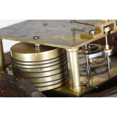 Two Early 20th Century single fusee station master wall clocks to ...