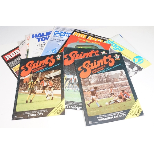 Football Programmes - 63 programmes from the late 1950s onwards to ...