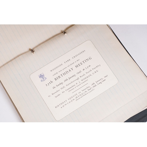 An album of Cricket related ephemera to include press photographs together with an album of British,