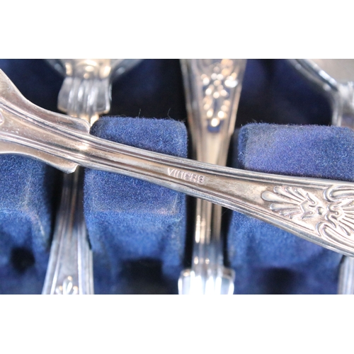 Cased Viners Guild Silver Collection 55 Piece Kings Royale canteen of ...