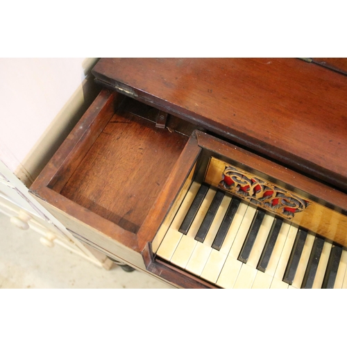 John Broadwood & Son, circa 1793, mahogany square piano with sheet ...