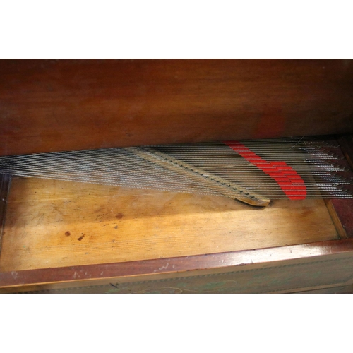 John Broadwood & Son, circa 1793, mahogany square piano with sheet ...