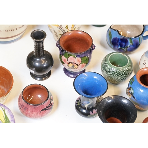 Assorted Devon Torquay Motto ware items to include Longpark cockerel ...