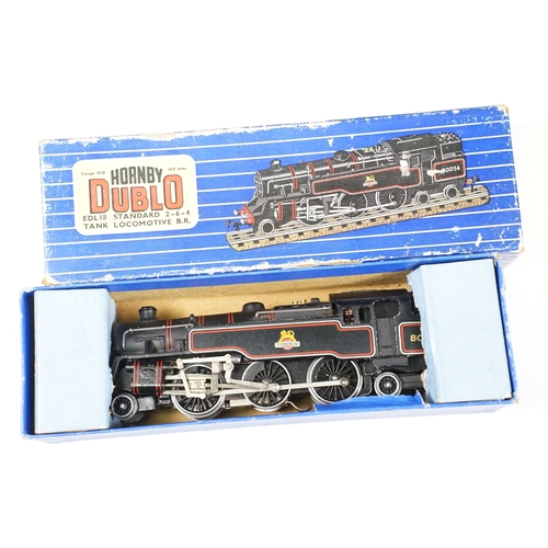 Five boxed Hornby Dublo locomotives to include EDLT20 Bristol Castle ...