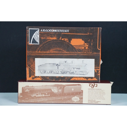 Two boxed & complete OO gauge metal kit locomotives to include DJH ...
