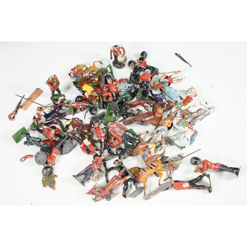 Collection of Early 20th Century onwards metal figures including mainly ...