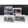 Six boxed 1/50 Corgi Truckfest diecast models to include CC13410 MAN ...