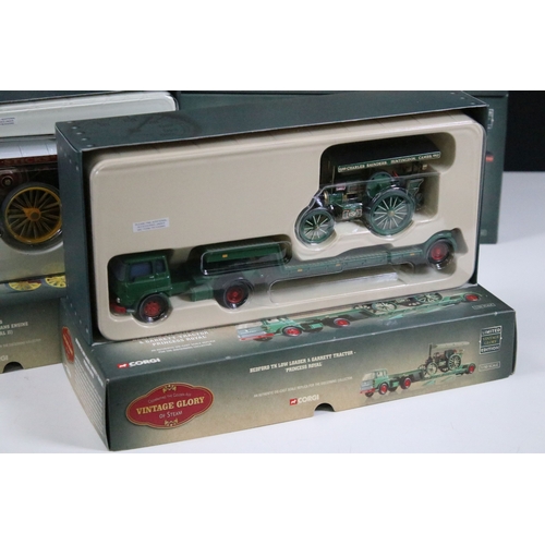 14 Boxed Corgi Vintage Glory Of Steam diecast models to include 4CD ...