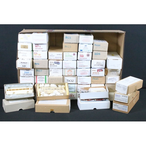 56 Boxed metal, resin and plastic bus model kits to include Paragon ...