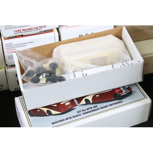 56 Boxed metal, resin and plastic bus model kits to include Paragon ...