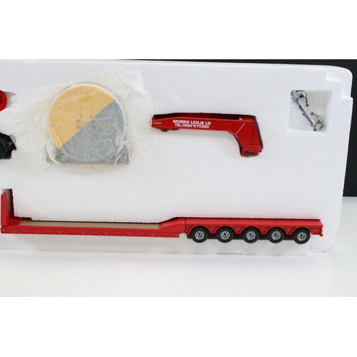 Two boxed Corgi Heavy Haulage 1/50 diecast models to include CC12007 ...