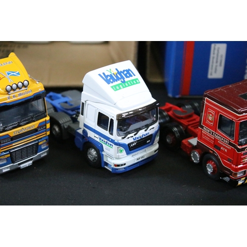 12 Boxed Corgi heavy haulage diecast models to include CC19905 ...