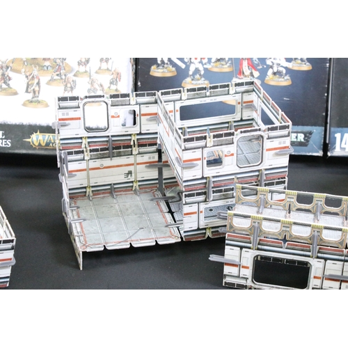 Warhammer collection of boxed part built/part complete Warhammer sets ...