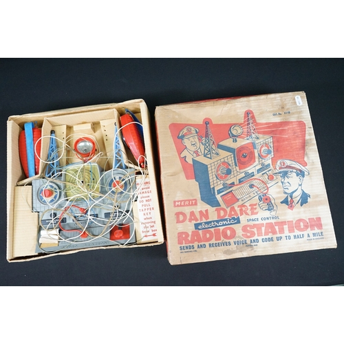 Collection of four boxed toys to include Merit Dan Dare Electronic ...