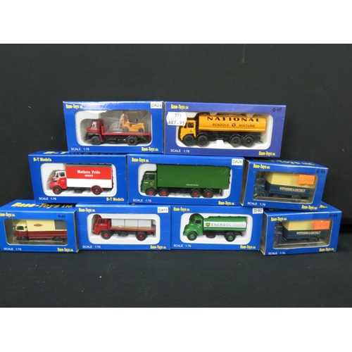 Over 90 boxed / carded Base Toys models featuring commercials, all ex ...