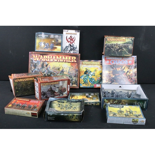 Warhammer - Collection of boxed Warhammer miniature sets & part sets ...