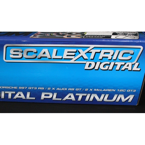 Boxed Scalextric 1/32 C1330 Digital Platinum 6 car racing set, complete ...
