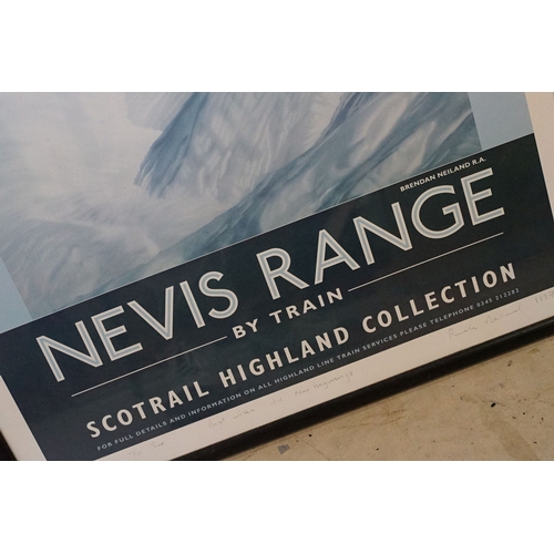 Brendan Neiland (British, 1941), Scotrail Highland Collection, Nevis ...