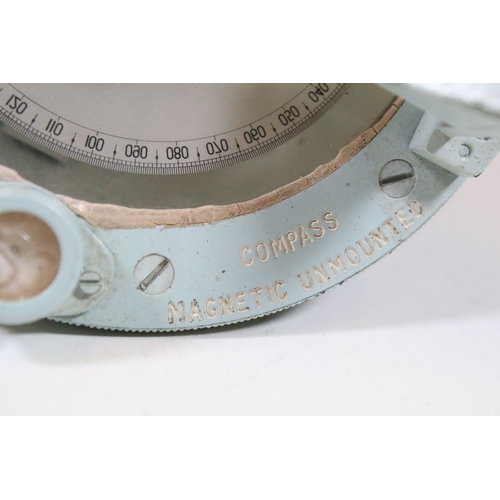 Mid century Royal Navy magnetic unmounted compass, KCA-1602 no. 442 ...