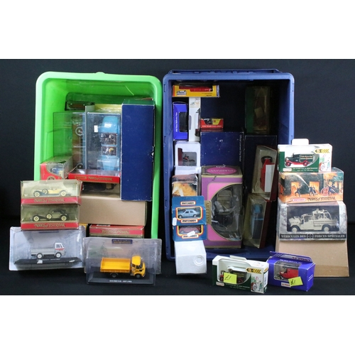 47 Boxed / cased diecast models to include 2 x Les Voitures De TinTin ...