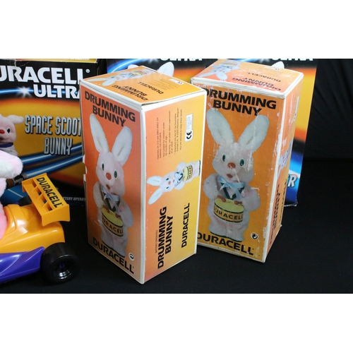 Collection of boxed Duracell Bunnies including Battery Operated ...