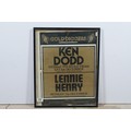 Signed Ken Dodd poster for Gold Diggers club Chippenham. Poster also ...