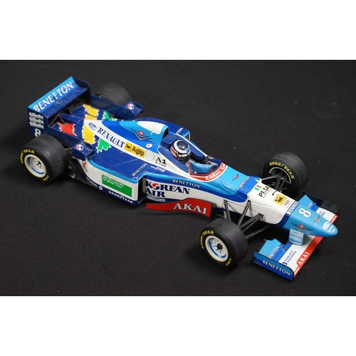 Two boxed 1/18 scale Formula One diecast models to include Mattel Hot ...