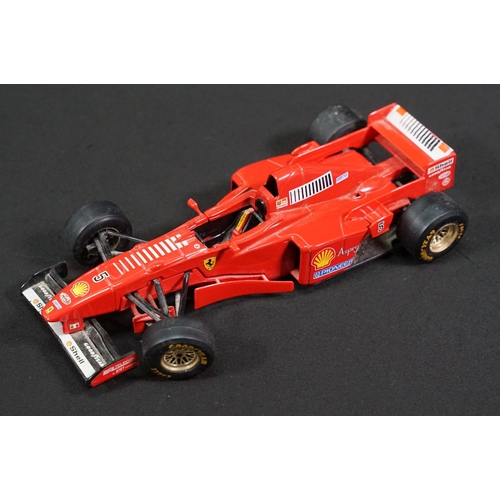 Two boxed 1/18 scale Formula One diecast models to include Mattel Hot ...