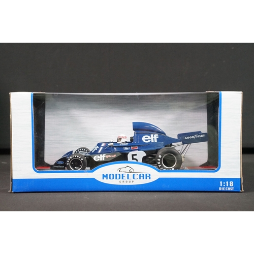 Three boxed 1/18 Model Car Group diecast F1 models to include MCG18612F ...