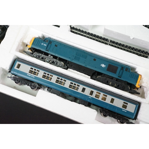 Two boxed Hornby OO gauge train sets to include Marks & Spencer R1091 ...