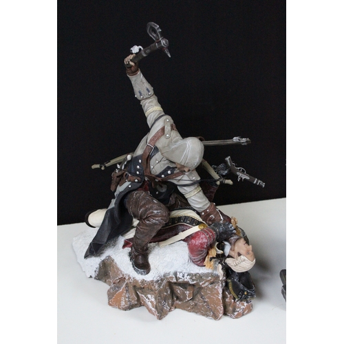 Two Ubisoft Collectibles Assassins Creed figures featuring Connor Last ...