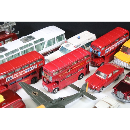 38 Mid 20th C onwards playworn diecast models to include Dinky and ...