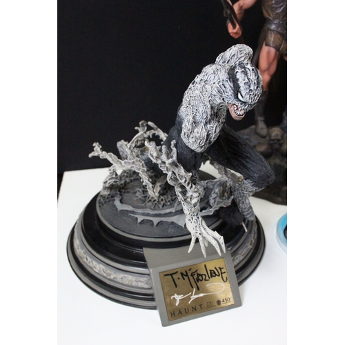 Five large scale figures and statues to include First 4 Figures Diamond ...