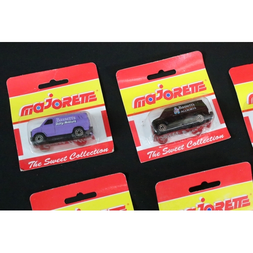 69 Carded Majorette The Sweet Collection diecast models including 2 x ...
