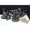 Five gaming related sculptures to include Ubi Collectables Tom Clancy's ...