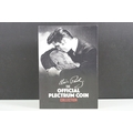 The official Elvis Presley plectrum coin collection to include the 9ct ...