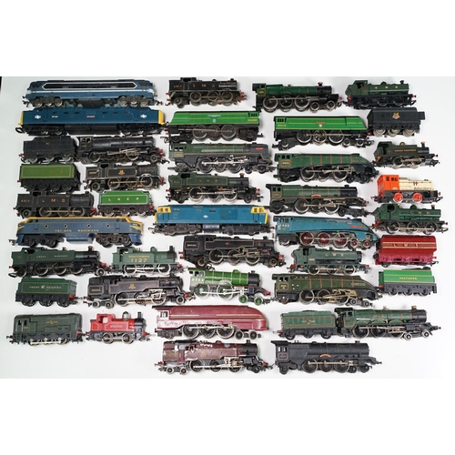 33 OO & Hornby Dublo locomotives to include Hornby Dublo Silver King ...