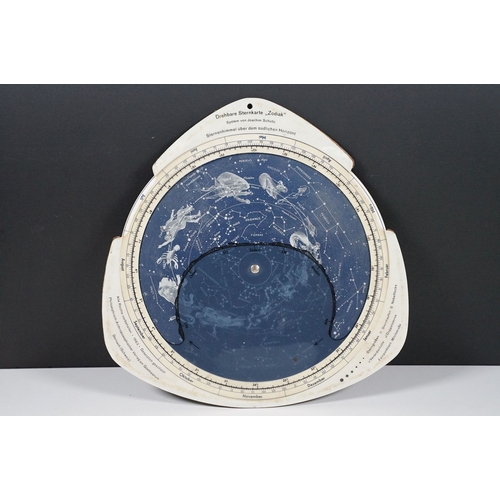 Vintage Planisphere German Drehbare Sternkarte rotating star chart ...