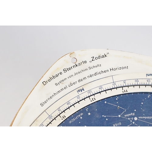Vintage Planisphere German Drehbare Sternkarte rotating star chart ...