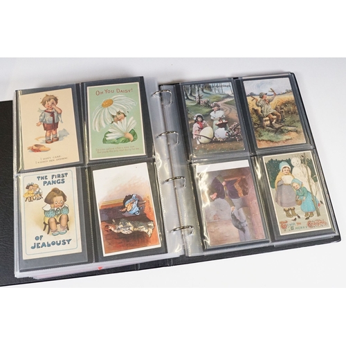 Collection of early 20th century postcards, containing examples of Bath ...