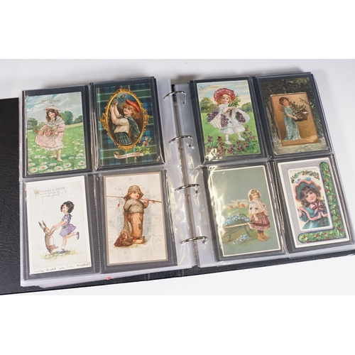 Collection of early 20th century postcards, containing examples of Bath ...