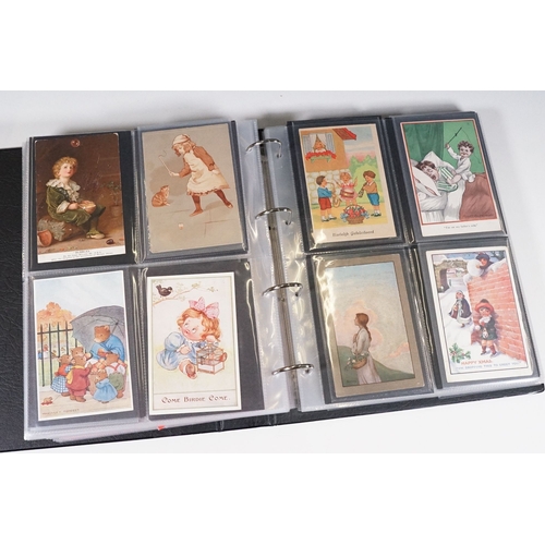 Collection of early 20th century postcards, containing examples of Bath ...