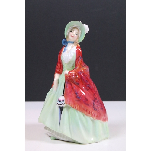 Art Deco Royal Doulton hand painted figure 'Clemency' HN 1643 together ...