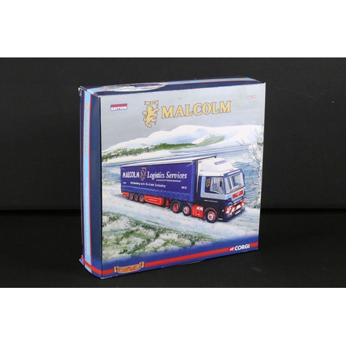 Three boxed Corgi heavy haulage diecast model sets to include CC99147 H ...