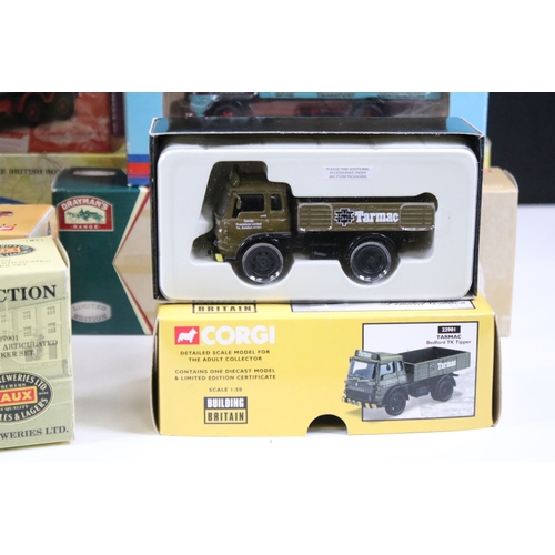 25 Boxed Corgi heavy haulage diecast models to include Drayman's Range ...