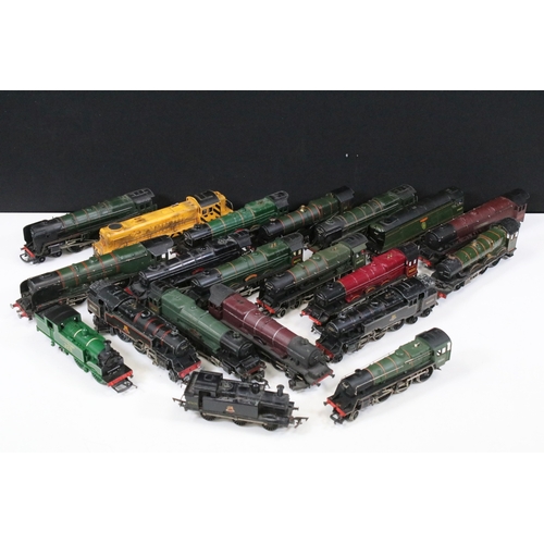 20 OO gauge locomotive to include Hornby Dublo, Triang and Palitoy ...