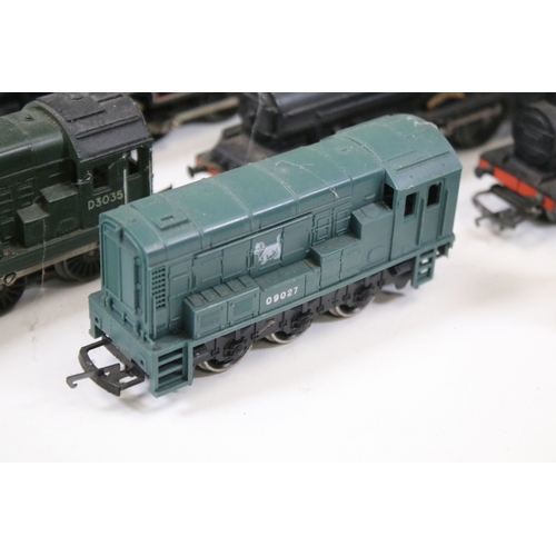 13 OO gauge locomotives to include Hornby R758 D7063 Diesel Engine ...