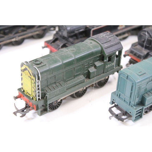 13 OO gauge locomotives to include Hornby R758 D7063 Diesel Engine ...