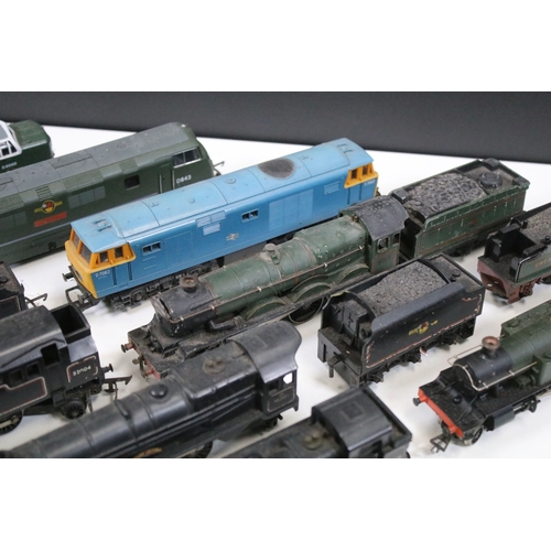 13 OO gauge locomotives to include Hornby R758 D7063 Diesel Engine ...